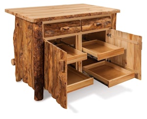 Custom Kitchen Islands | Solid Wood & Amish Made | DutchCrafters