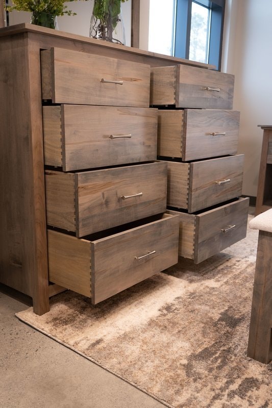 Richey High Dresser from DutchCrafters Amish Furniture