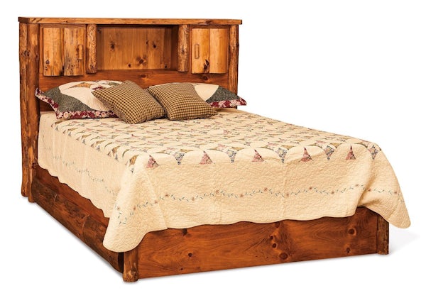 Authentic Log Cabin Style Beds | Amish-Made | DutchCrafters