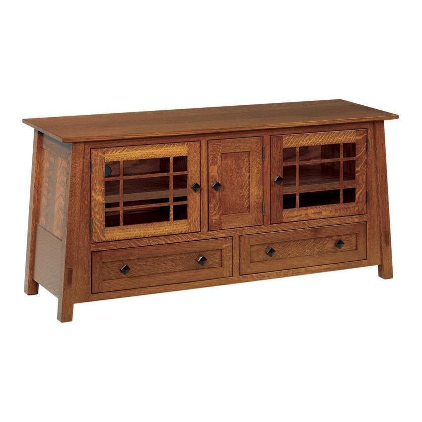 Seboyeta Mission 60" TV Stand - Quick Ship from DutchCrafters Amish
