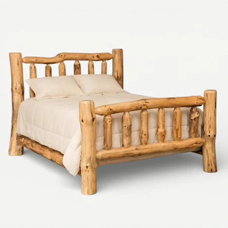 Authentic Log Cabin Style Beds | Amish-Made | DutchCrafters