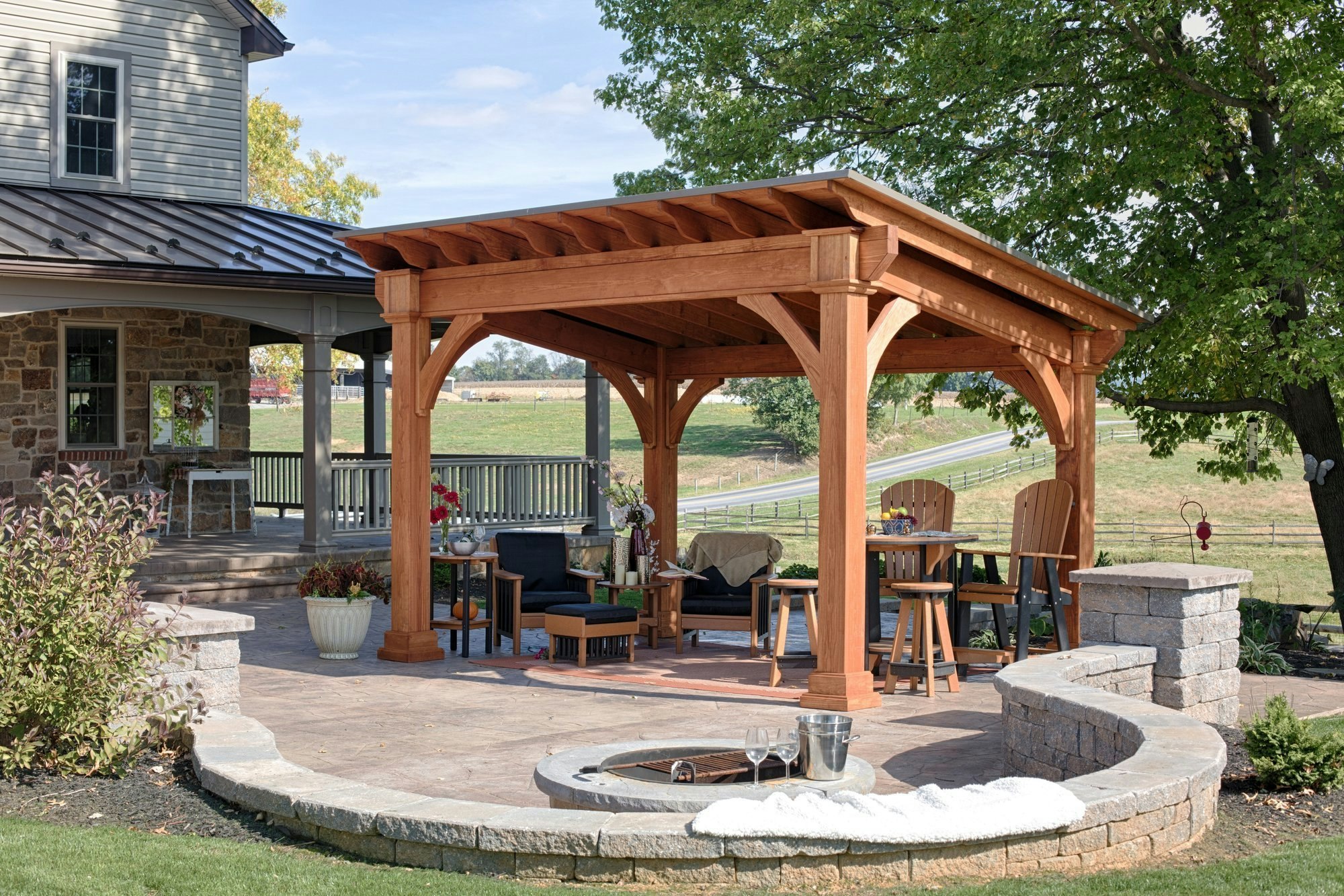 Santa Fe Pavilion from DutchCrafters Amish Furniture