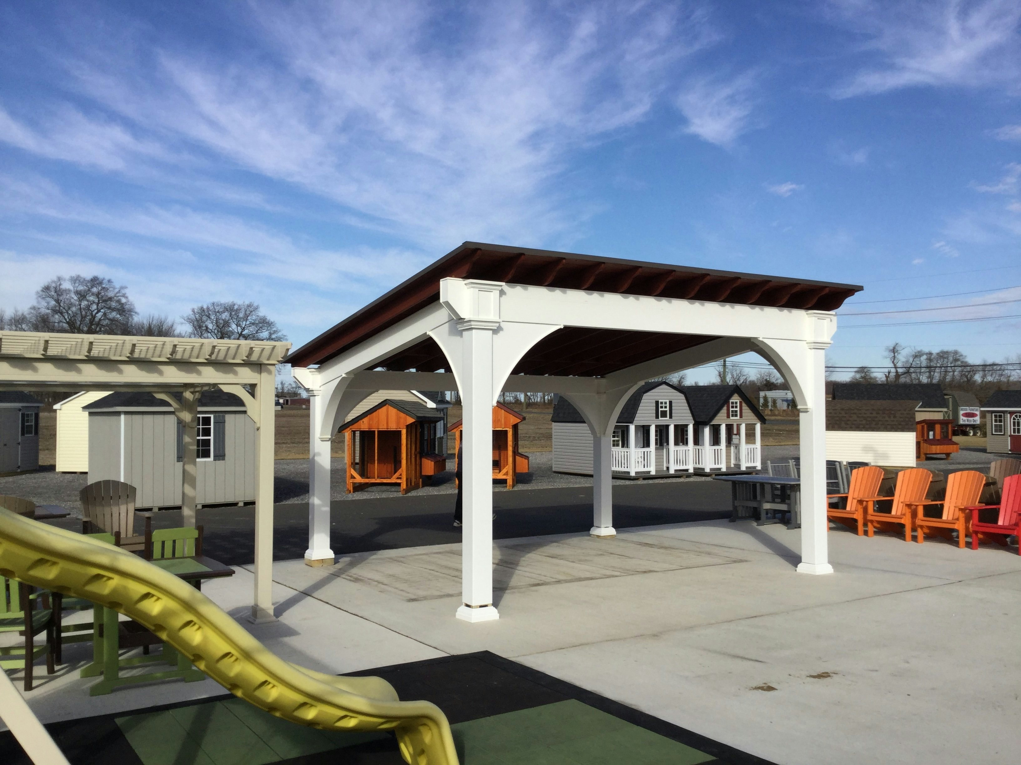 Santa Fe Vinyl Pavilion from DutchCrafters Amish Furniture