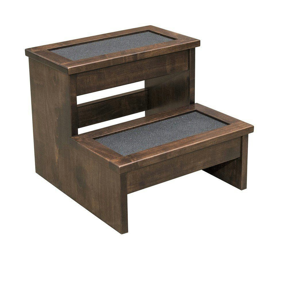Pet Steps with 7" Risers for Large Dogs from DutchCrafters Amish
