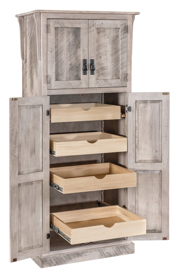 Amish Pantry Cabinets & Cupboards | Solid Wood | DutchCrafters