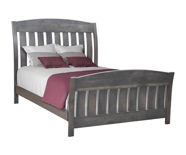 Mallow Crown Bed - Quick Ship from DutchCrafters Amish Furniture