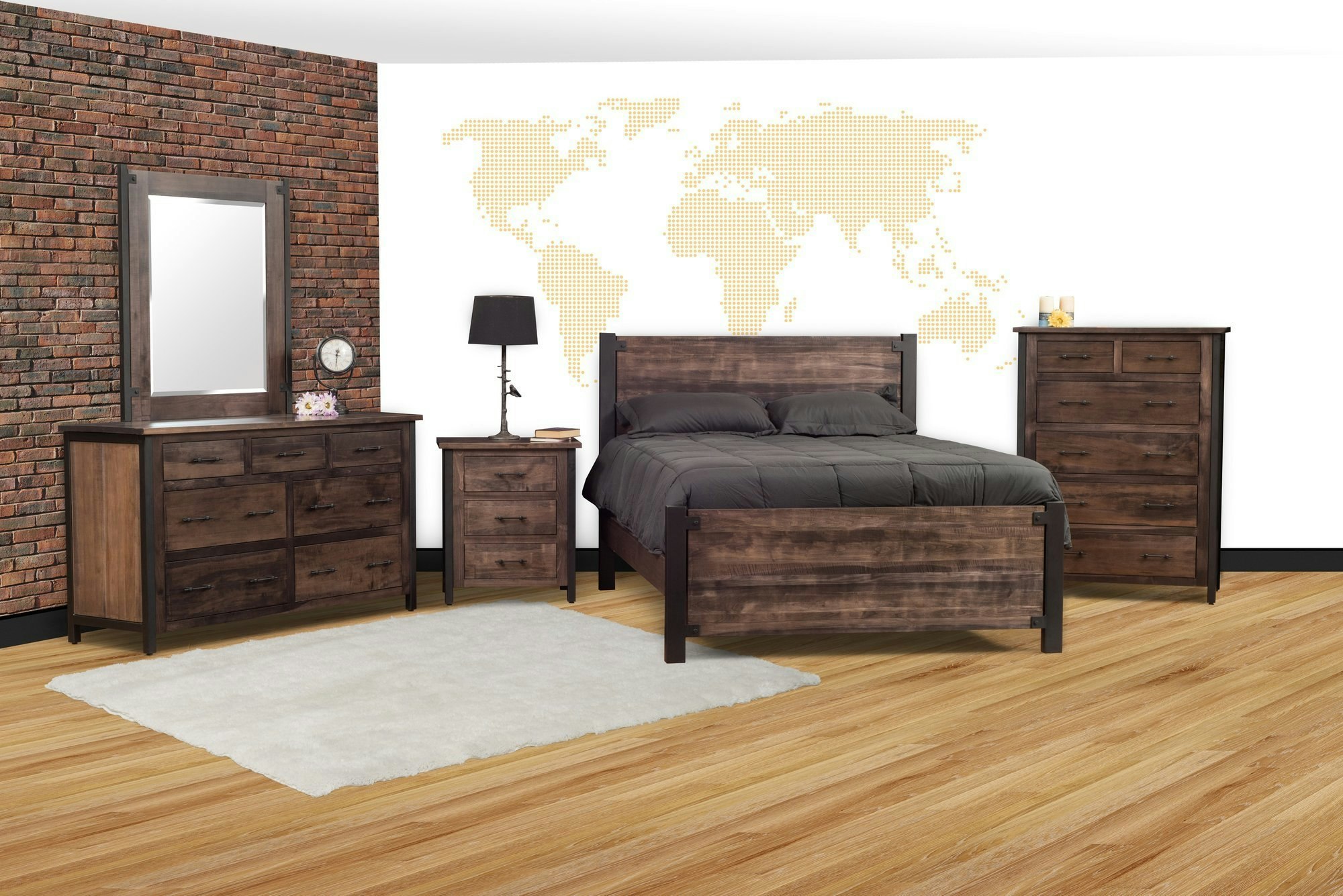 Dearborn Bed from DutchCrafters Amish Furniture