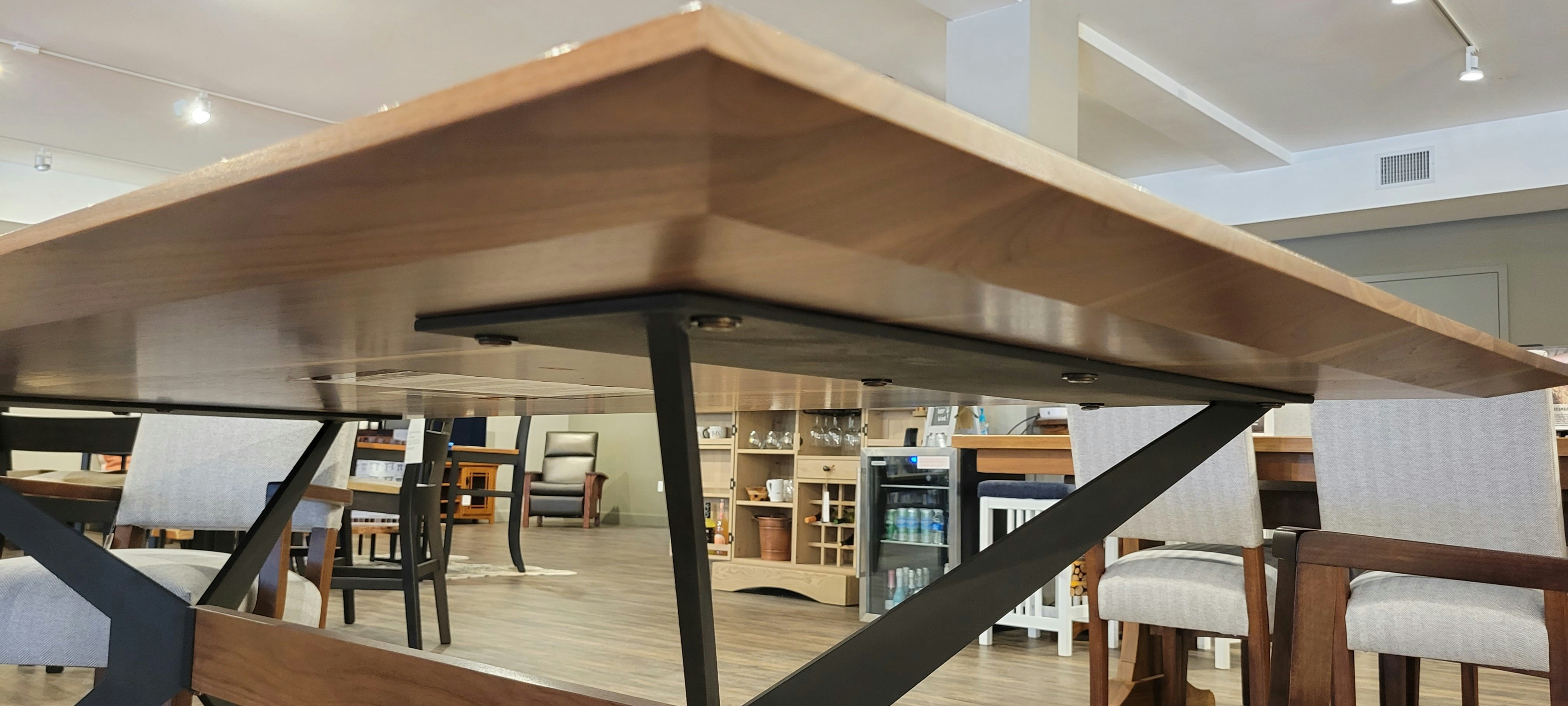 Jefferson Contemporary Dining Table from DutchCrafters Amish Furniture