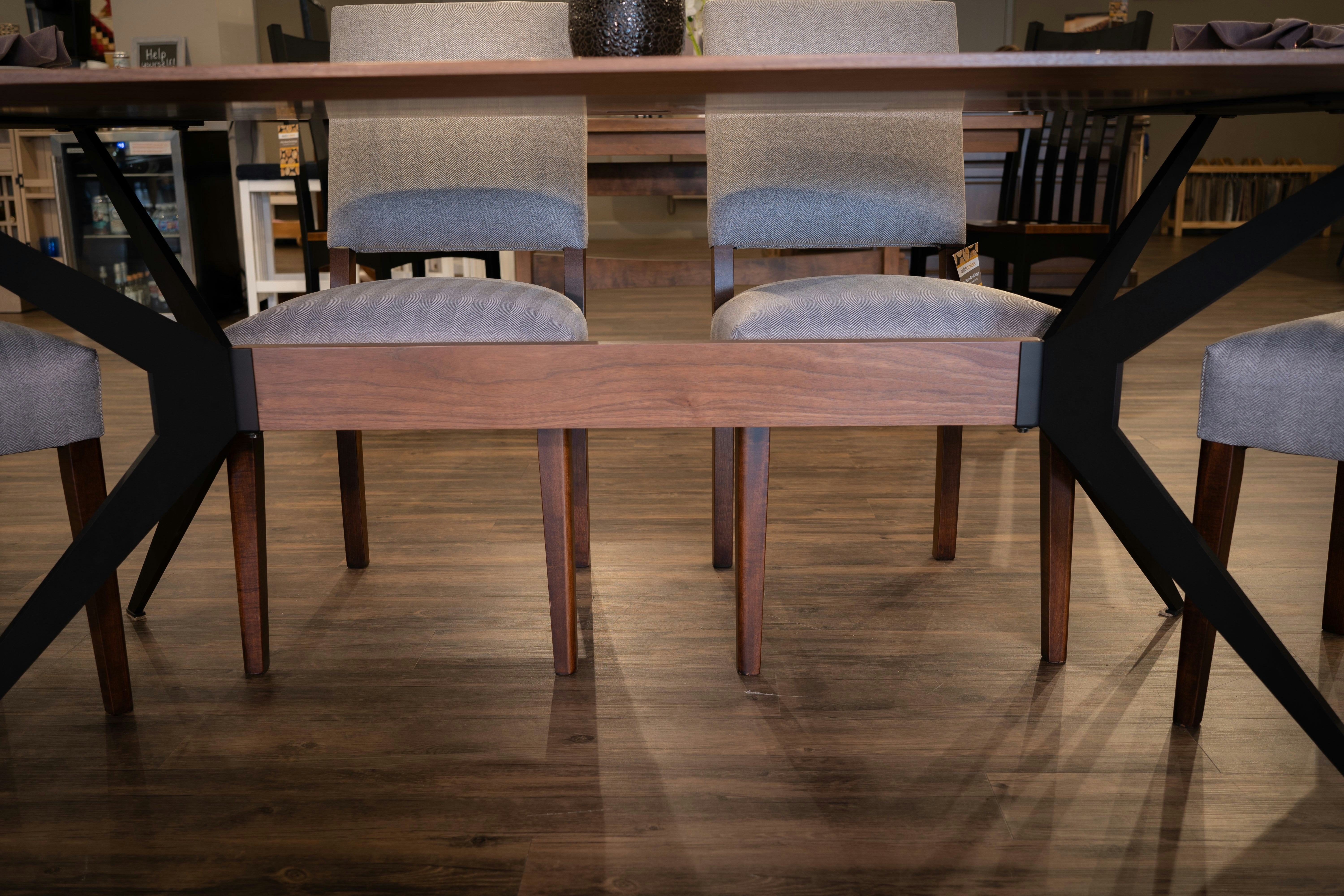 Jefferson Contemporary Dining Table from DutchCrafters Amish Furniture