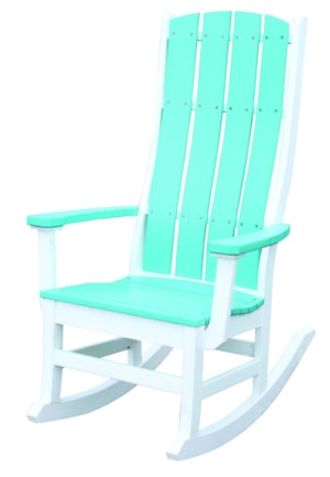 Amish Made Porch Rockers and Poly Rockers from DutchCrafters Amish