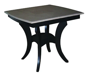 Amish Made Outdoor Wood and Poly Pub Tables from DutchCrafters Amish