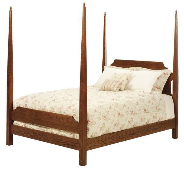 Classical Pencil Post Bed from DutchCrafters Amish Furniture
