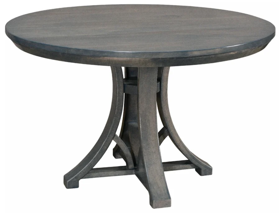 Amish Single Pedestal Dining Table from DutchCrafters Furniture
