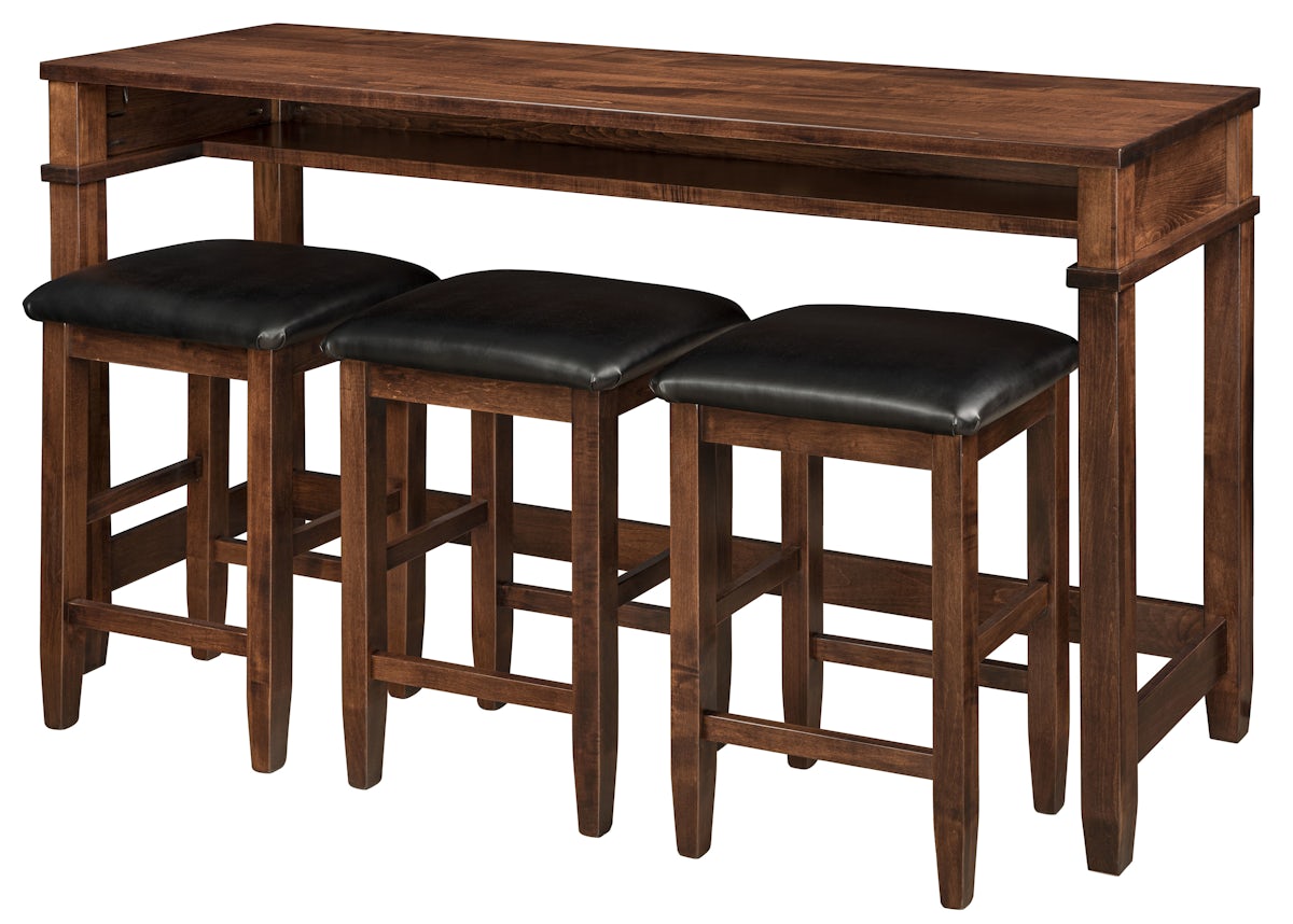 72" Console Dining Table from DutchCrafters Amish Furniture