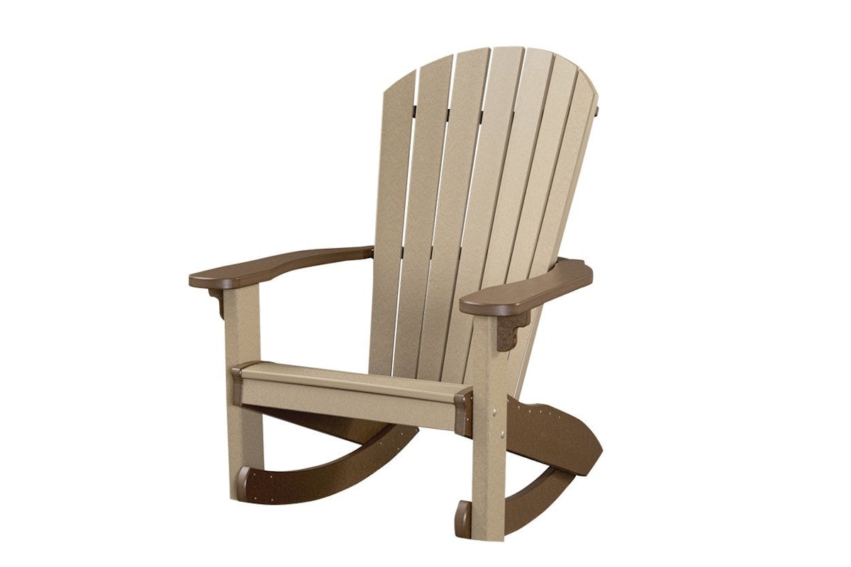Beachfront Poly Adirondack Porch Rocker from DutchCrafters Amish