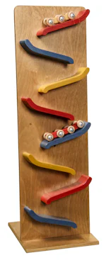 Amish-Made Wooden Marble Rollers
