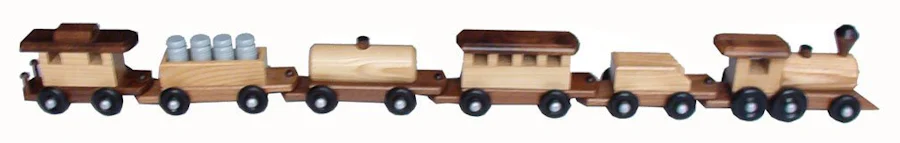 Handcrafted Toy Train from DutchCrafters Amish Furniture