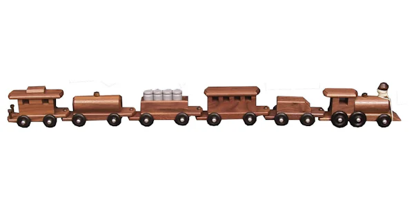 DutchCrafters Wooden Trains – Timeless Toys for Kids