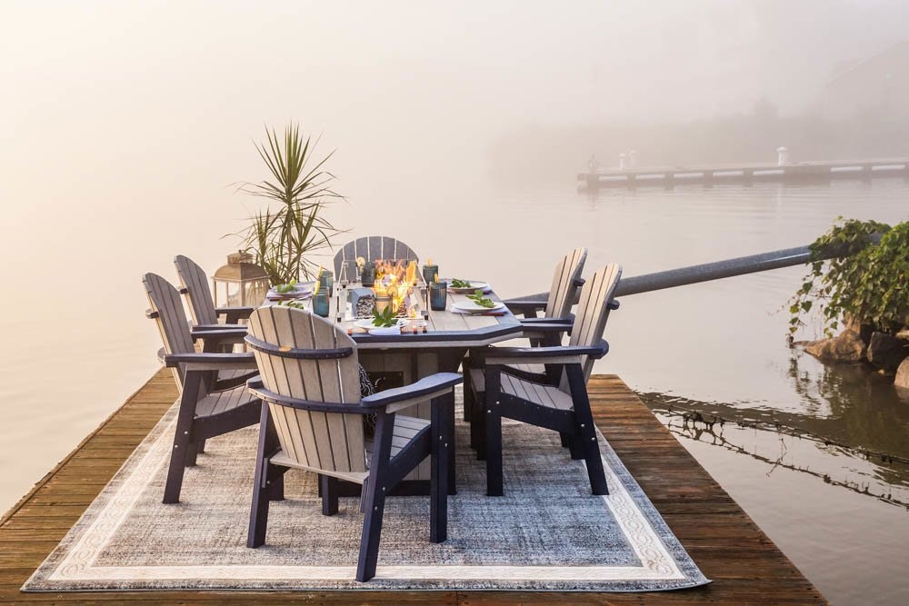 Blaze Fire Dining Table from DutchCrafters Amish Furniture