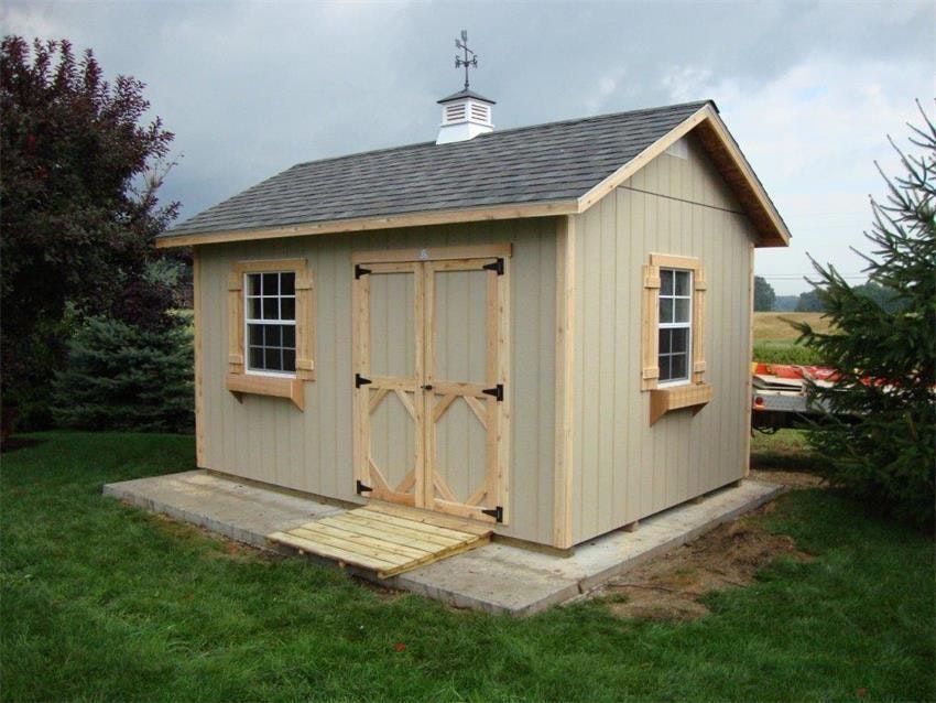 DIY Home Office Shed Kit |DutchCrafters Amish Furniture