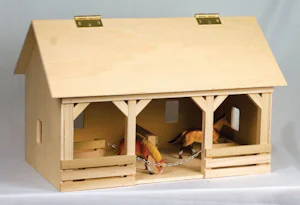 Amish-Made Farm Toys