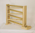 Amish-Made Wooden Marble Rollers