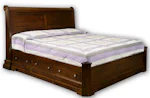 Storage Beds from DutchCrafters Amish Furniture
