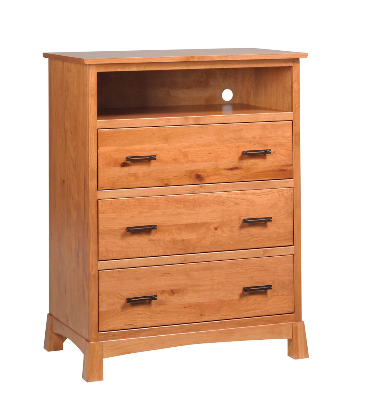 Space Saving Media Console Chest With Storage | DutchCrafters
