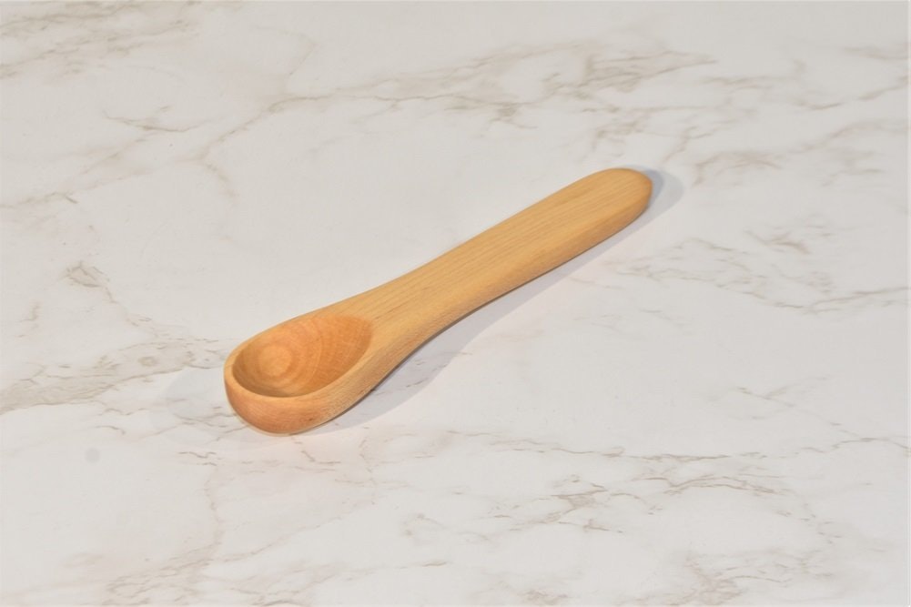 Handcrafted Maple Wood Jelly Spoon from DutchCrafters Amish Furniture
