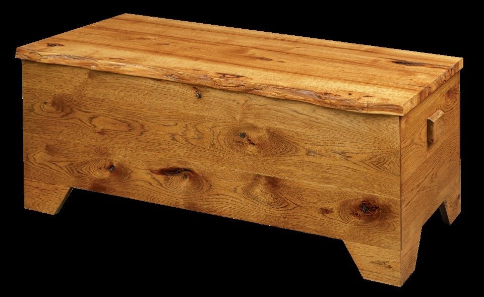 Amish Rustic Hickory Hope Chest from DutchCrafters Amish Furniture