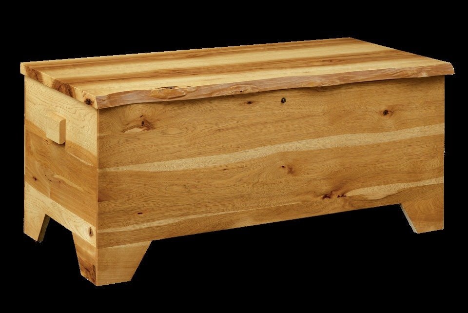 Amish Rustic Hickory Hope Chest from DutchCrafters Amish Furniture