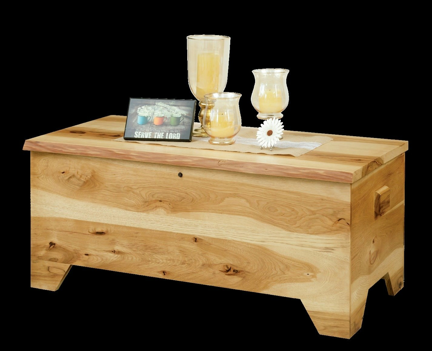 Amish Rustic Hickory Hope Chest from DutchCrafters Amish Furniture