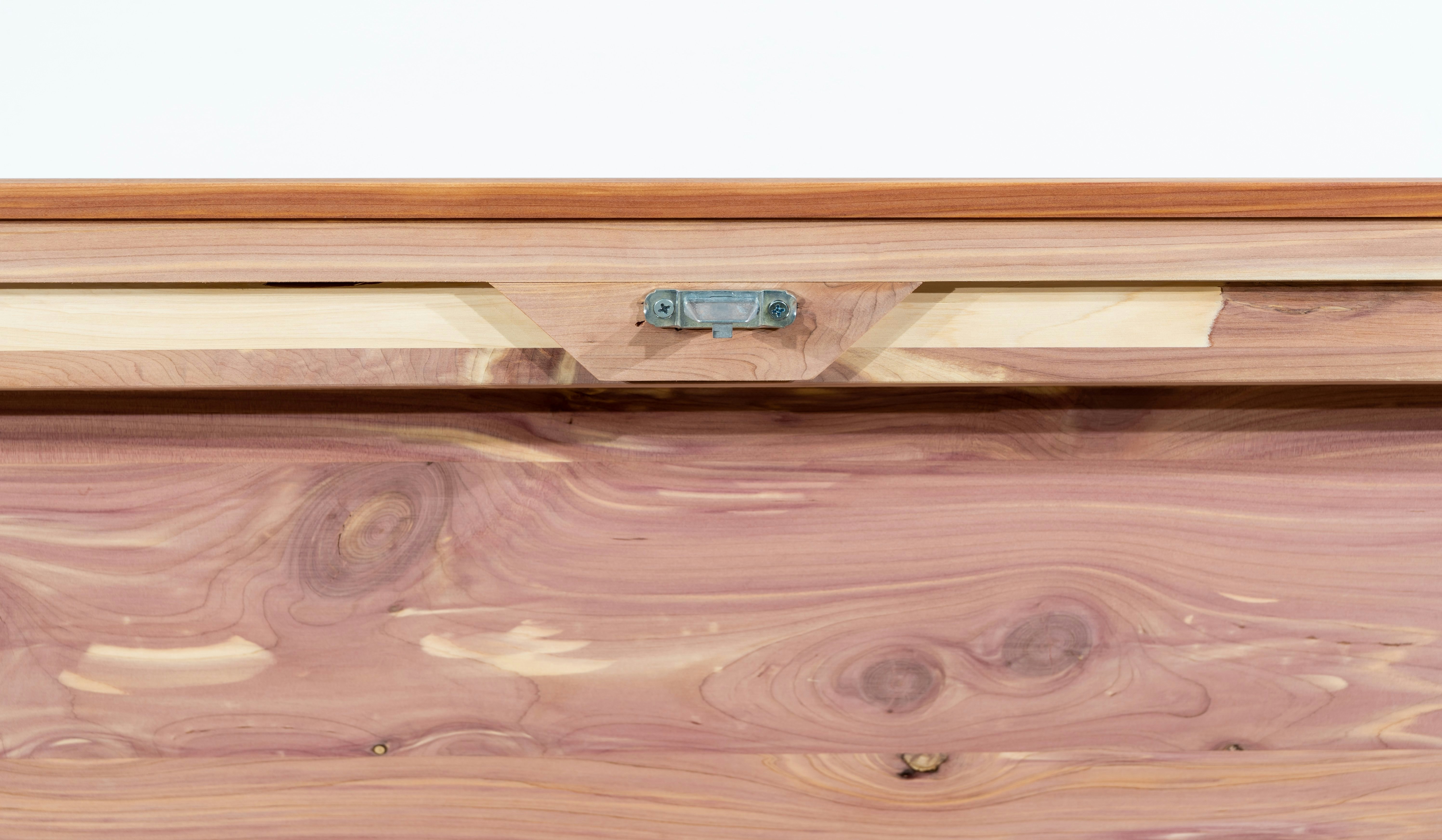 Medium Red Cedar Wood Waterfall Hope Chest - DutchCrafters Exclusive