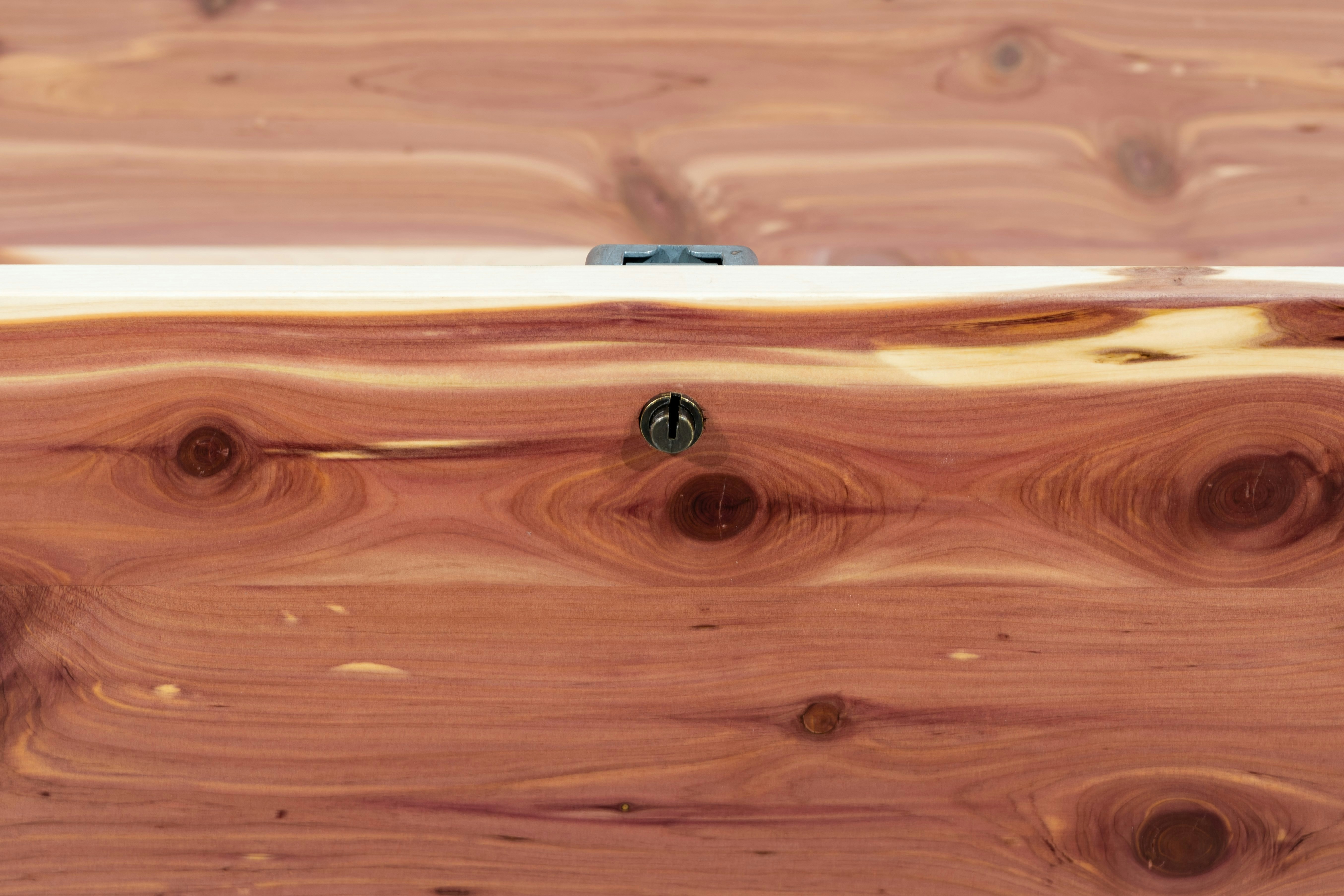 Medium Red Cedar Wood Waterfall Hope Chest - DutchCrafters Exclusive