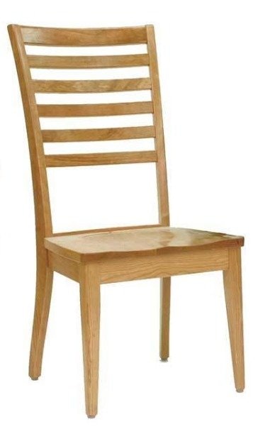 Modern Ladderback Dining Chair from DutchCrafters Amish Furniture