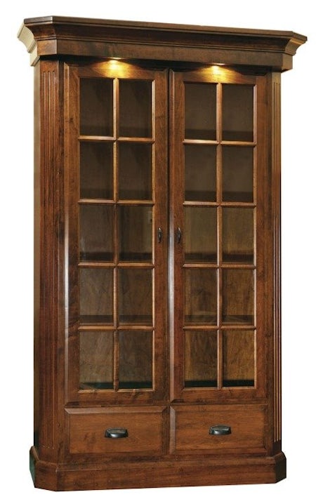 Solid Wood Amish Bookcases - Quality Made | DutchCrafters
