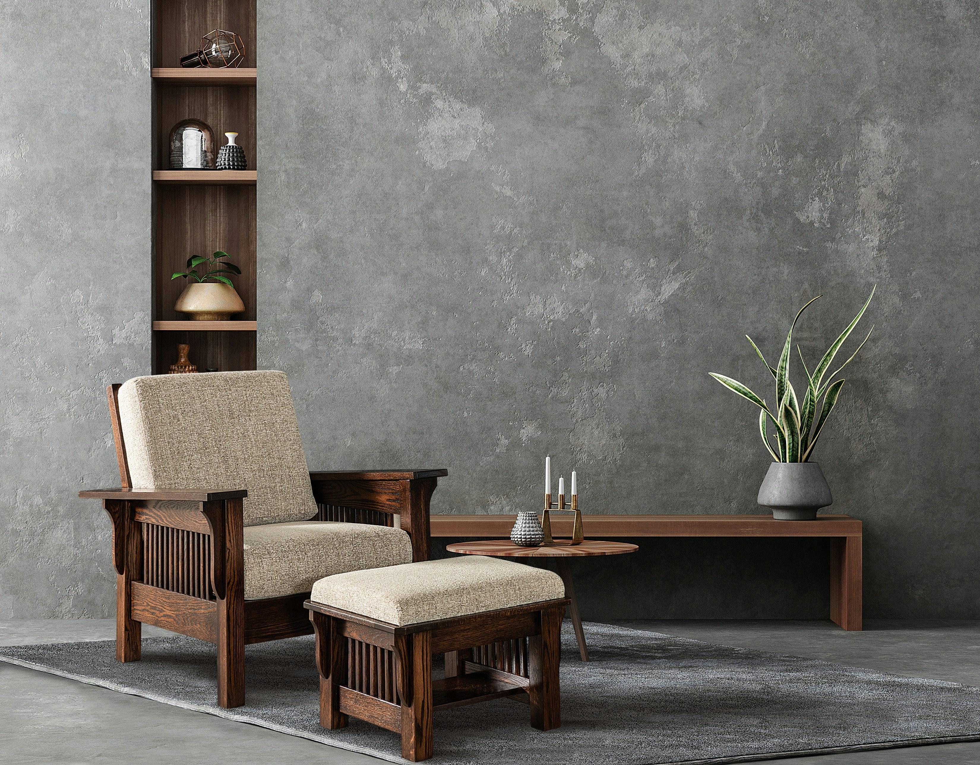 Marion Lounge Chair - Quick Ship from DutchCrafters Amish Furniture