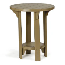 Amish Made Outdoor Wood and Poly Pub Tables from DutchCrafters Amish