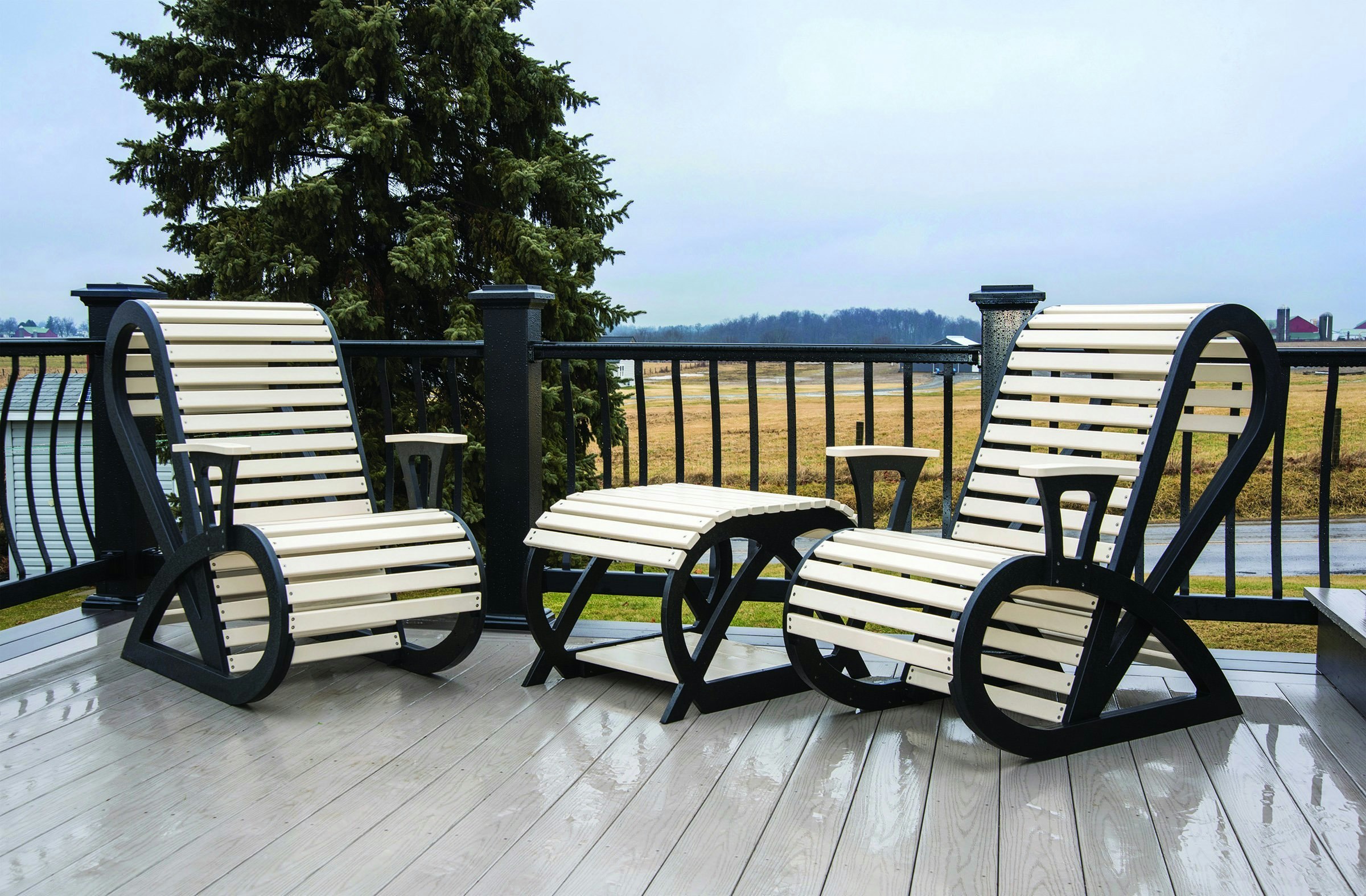 Modern Designs Poly Splash Chair from DutchCrafters Amish Furniture