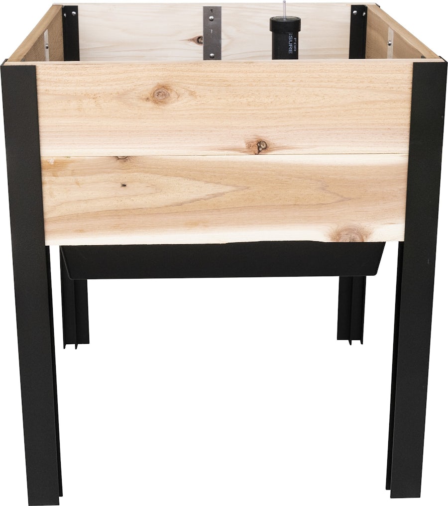 Elevated Self Watering Planter Box from DutchCrafters Amish Made