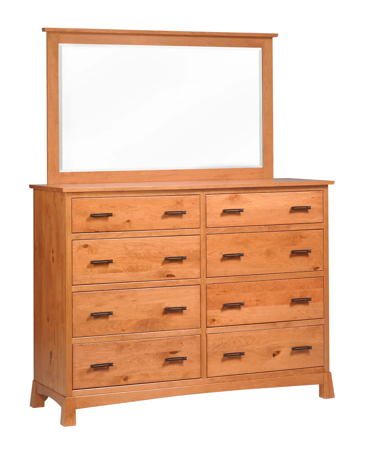 Stylish Modern Rustic High Dresser For Bedroom | DutchCrafters
