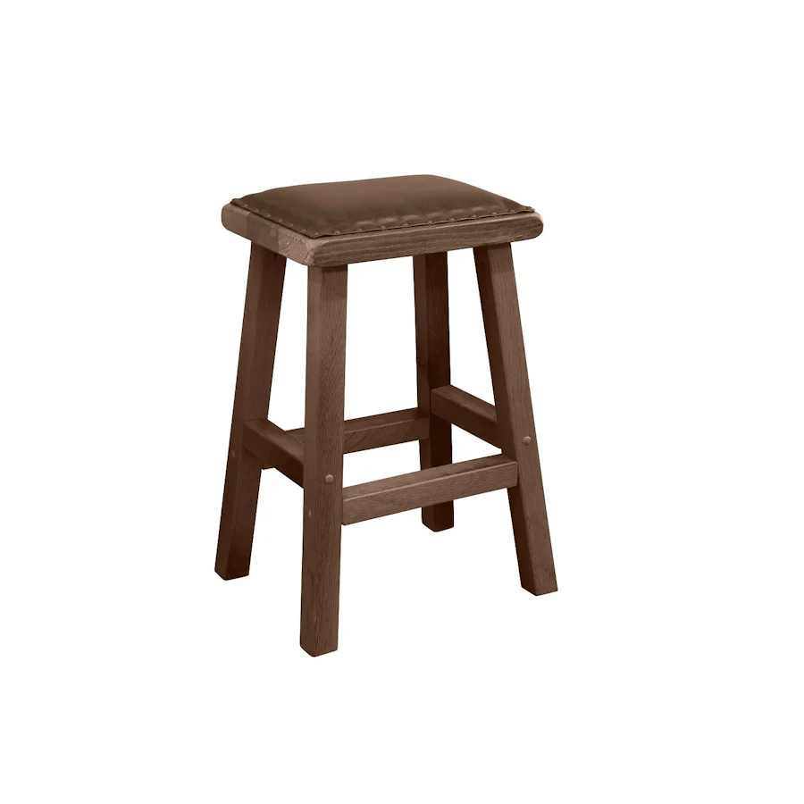 Backless Counter and Bar Stool from DutchCrafters Amish Furniture