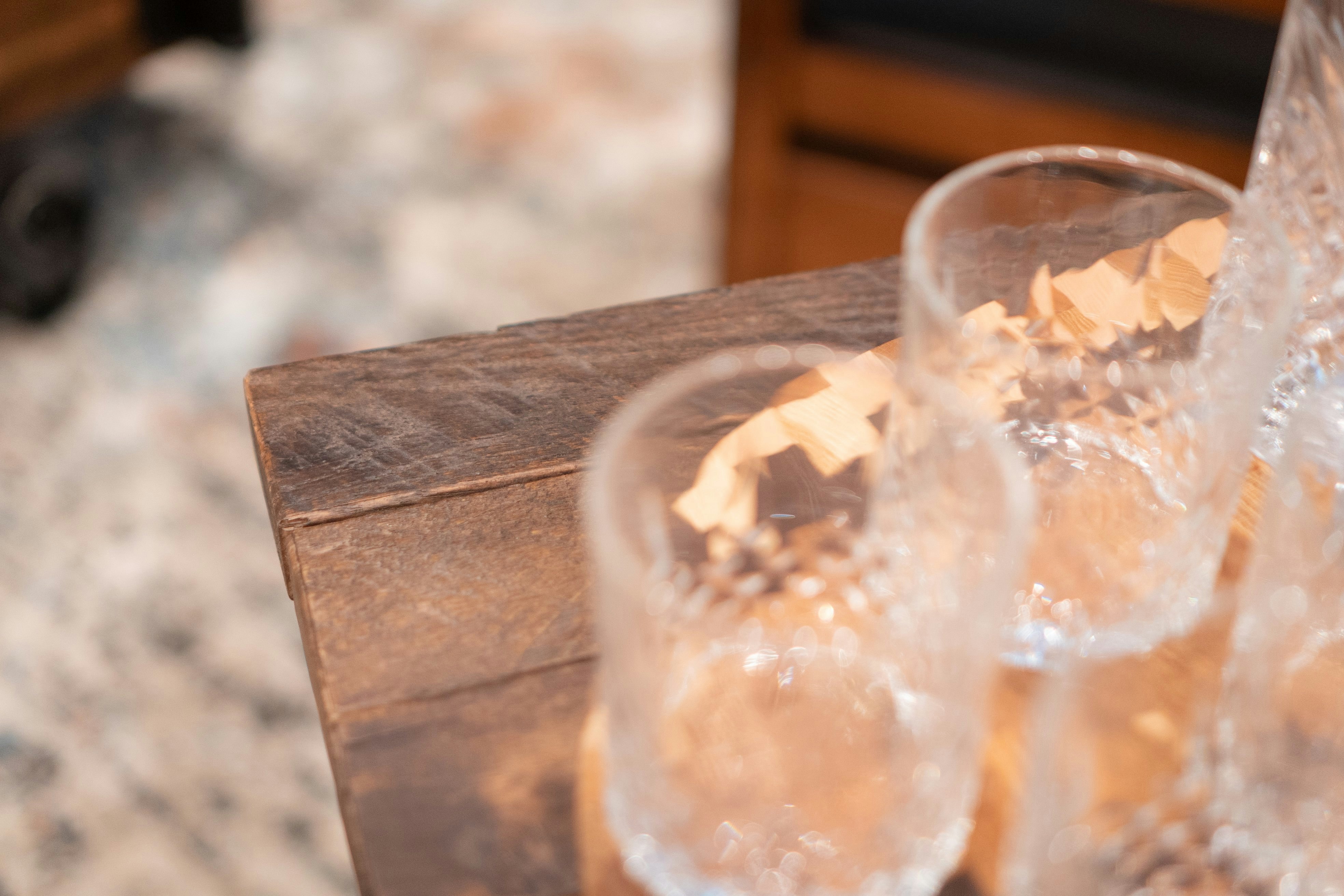 Rustic Reclaimed Wood Rolling Tea Cart from DutchCrafters Amish