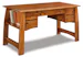 Quality Amish Solid Wood Writing Desk by DutchCrafters Amish Furniture