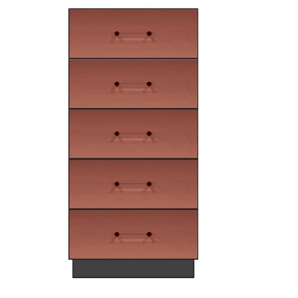 Modern Chest with Platform Base & Concave Drawer from DutchCrafters