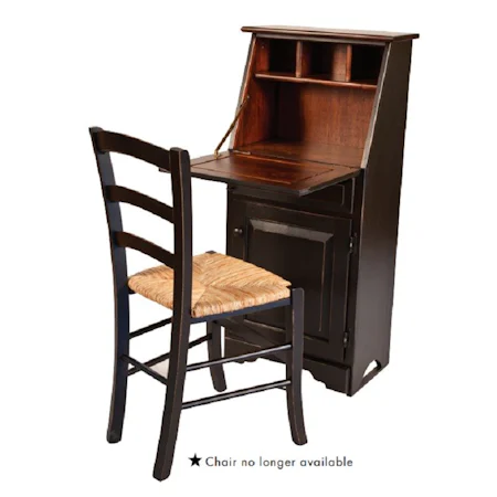 Amish Secretary Desks | Solid Wood Space-Saving Drop-Front Desks