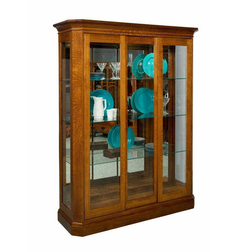 Graham Curio Cabinet from DutchCrafters Amish Furniture