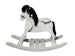 Amish-Made Wooden Rocking Horse
