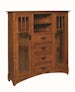 Solid Wood Bookcases from DutchCrafters Amish Furniture