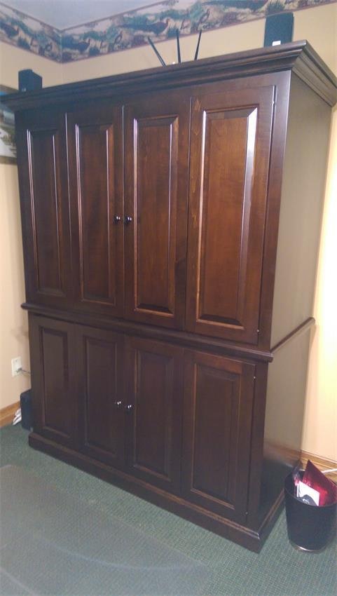 Deluxe Desk Armoire from DutchCrafters Amish Furniture
